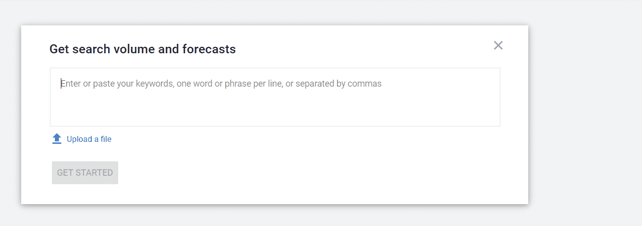 google keyword planner วิธีการใช้งาน Get search volume and forecasts ...